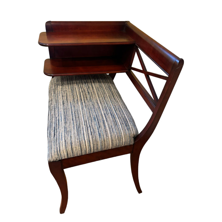 Mid-Century Telephone "Gossip" Bench – Great Oaks Antiques